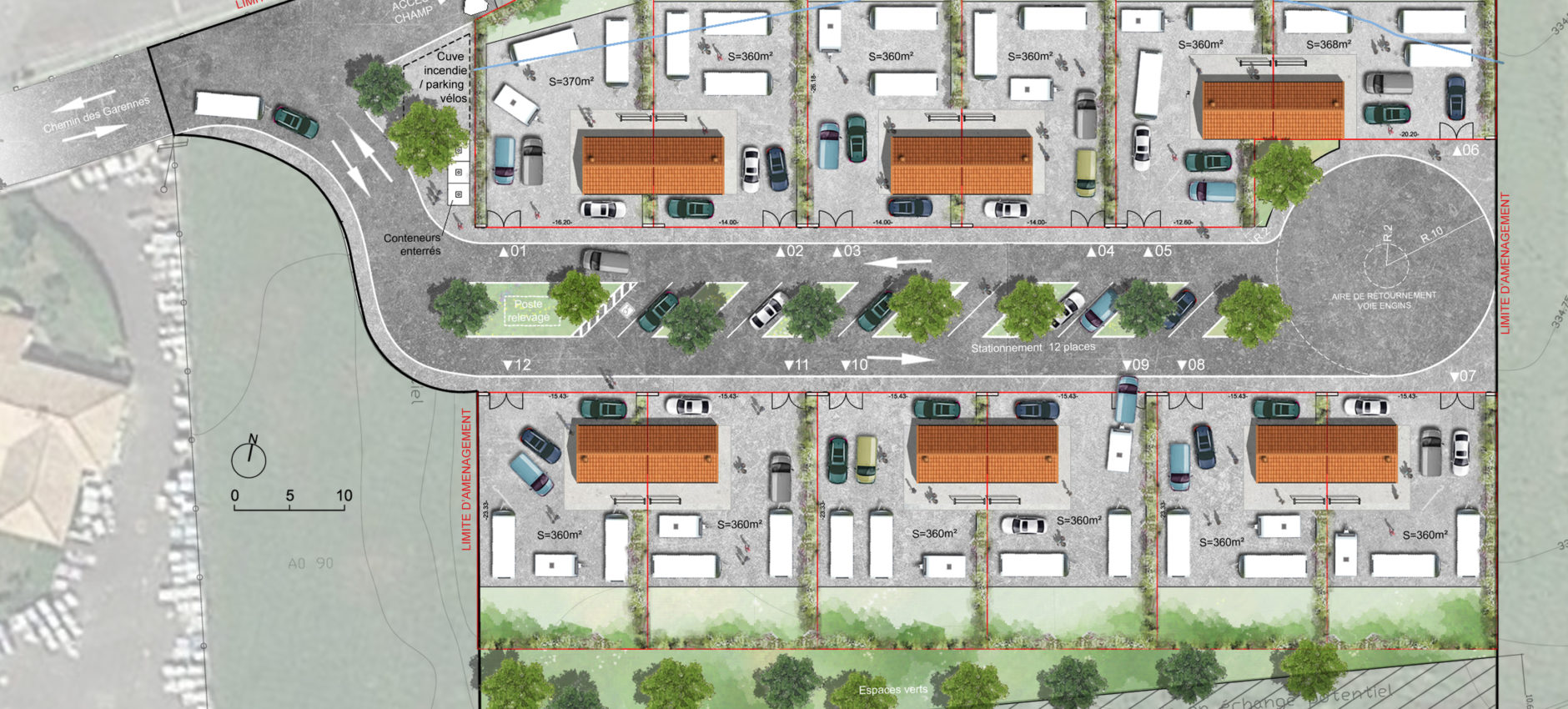 Terrains familiaux – Séméac – BOCA Architecture